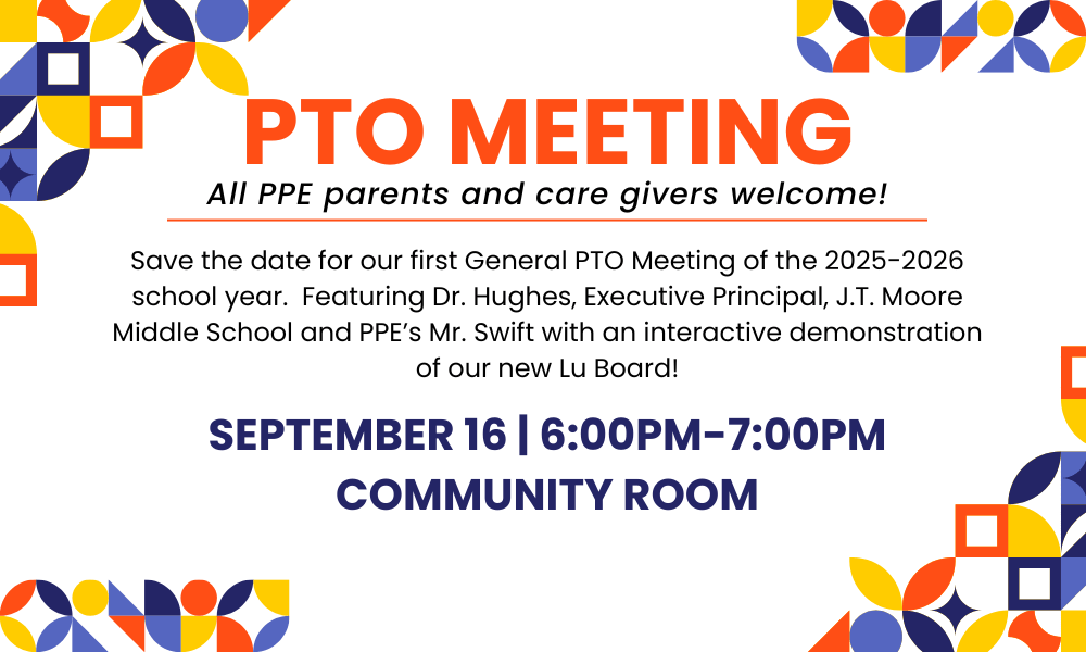 PPE PTO Newsletter - September 12, 2025 - Percy Priest Elementary